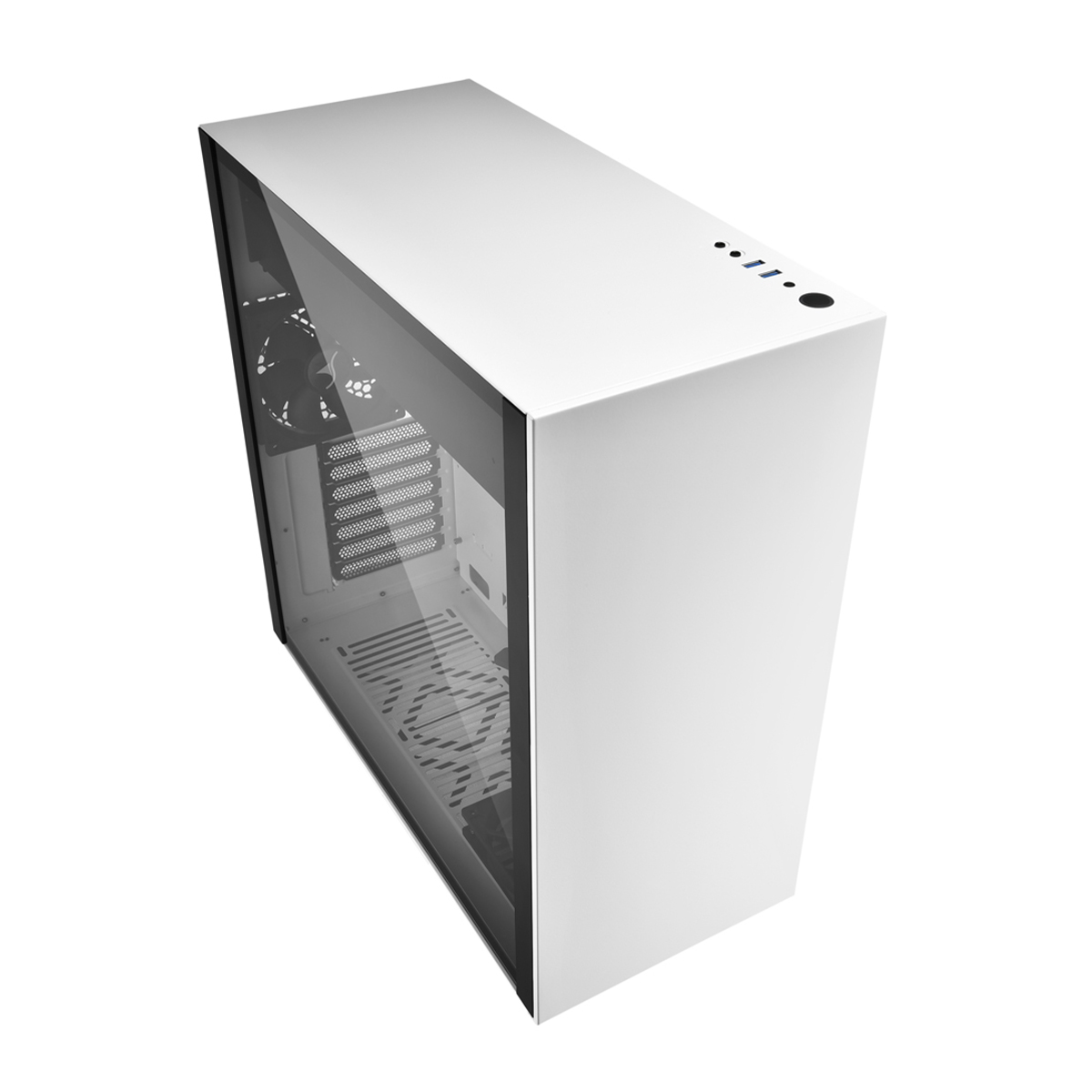 Case Sharkoon Pure Steel ATX, 4044951026 - Hola Compras - Tienda en Línea