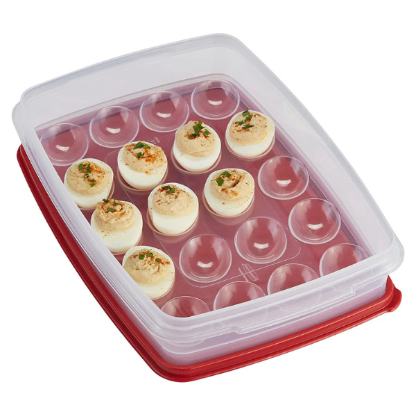 Recipiente Rubbermaid para 20 huevos